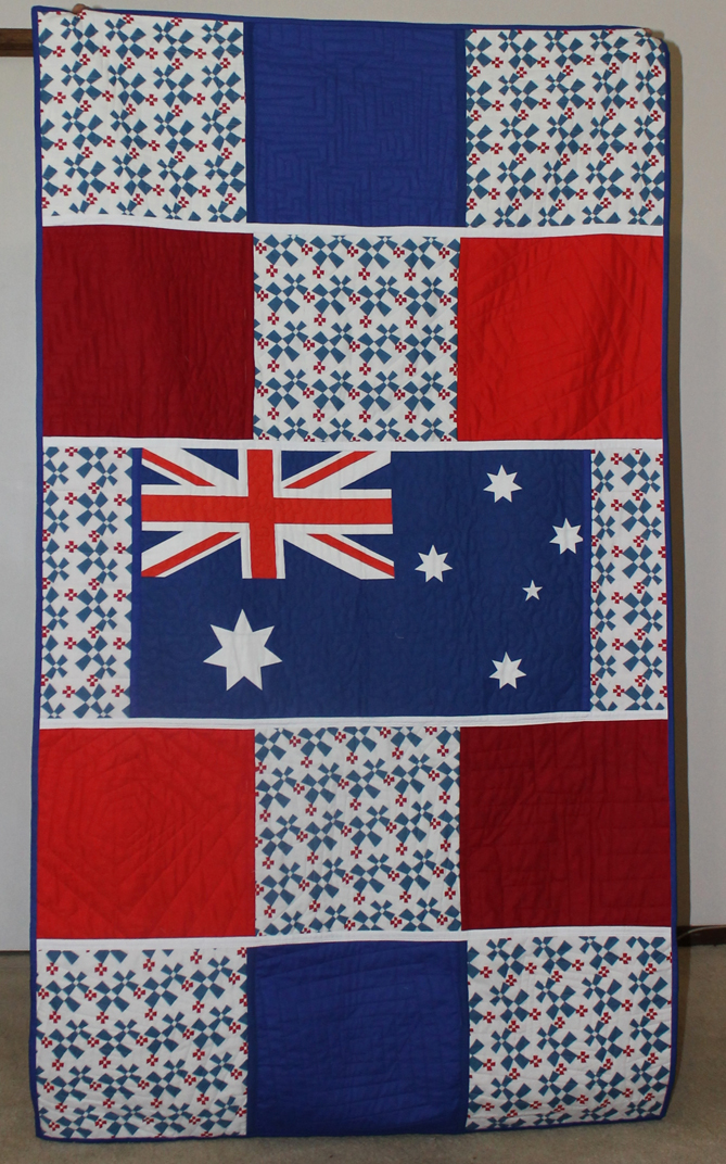 I Purr-Furr to Craft: Aussie Hero Quilt Finished.