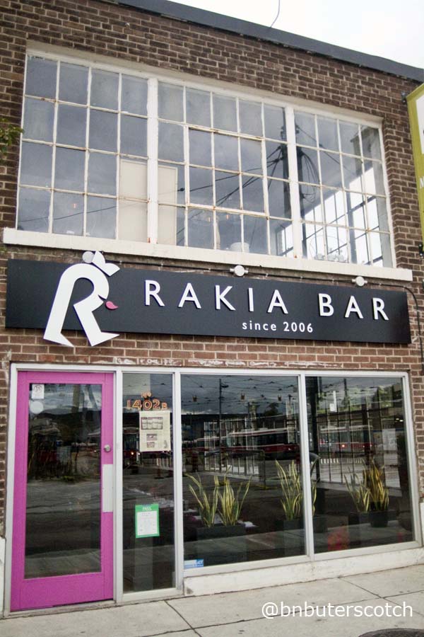 baguettes and butterscotch: RAKIA BAR TORONTO - YOURS TO DISCOVER ...