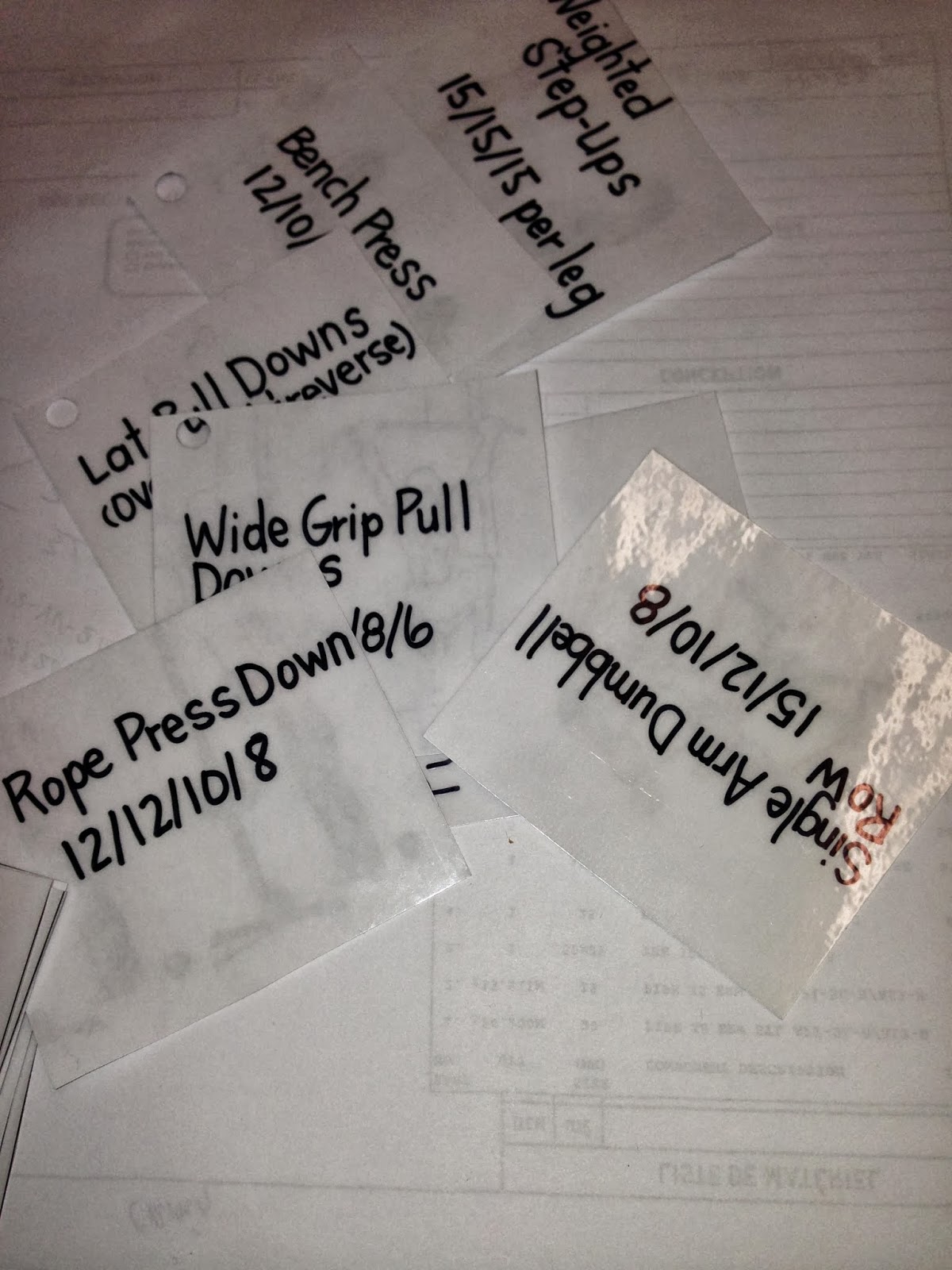 Minus Thirty Three : DIY Portable Exercise Cards & Morning Glory Muffins