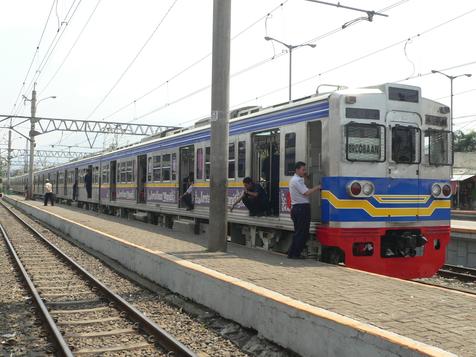 インドネシア鉄道ファン: Trial Run Seri 6000 Ex-Toei 6000 - 6161F | 元都営地下鉄6000系 ...