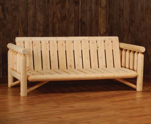 Rocky Top Log Furniture & Railing Blog: Rustic Log Futons