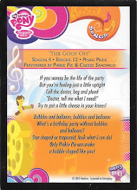 My Little Pony The Goof Off Series 3 Trading Card | MLP Merch