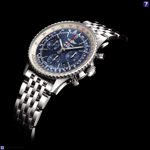 Watches 7: BREITLING - NAVITIMER Blue Sky Limited Edition 60th Anniversary