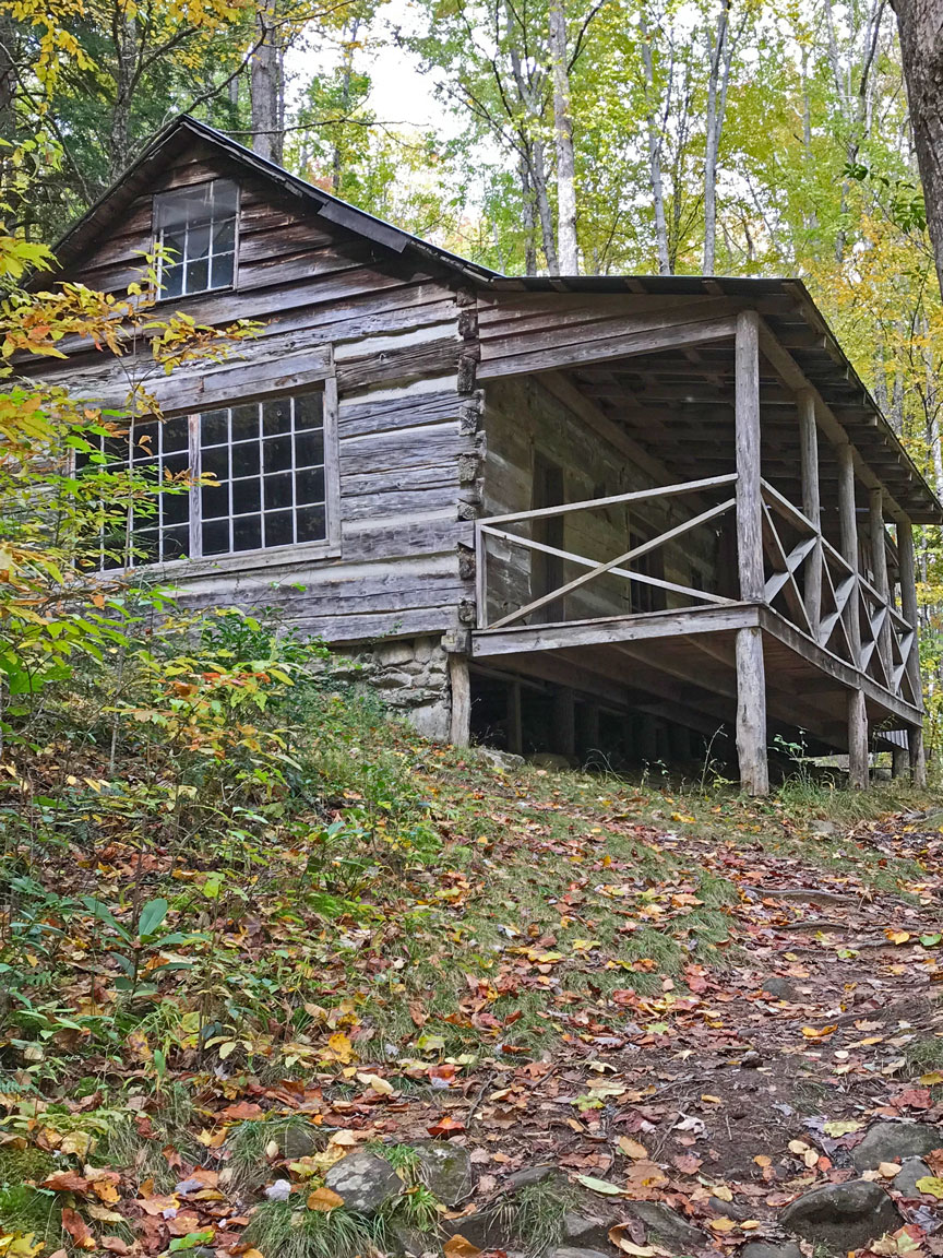 JOYFUL REFLECTIONS: Smoky Mountain Hike to the AVENT CABIN --10/28/18