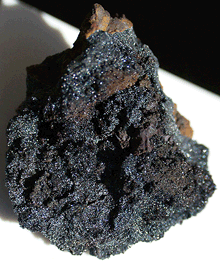 Minerais, Rochas e Fósseis: MINERAL - PIROLUSITA