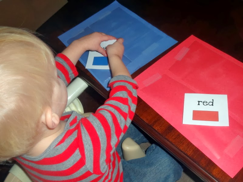 Mom's Tot School: The Color Red