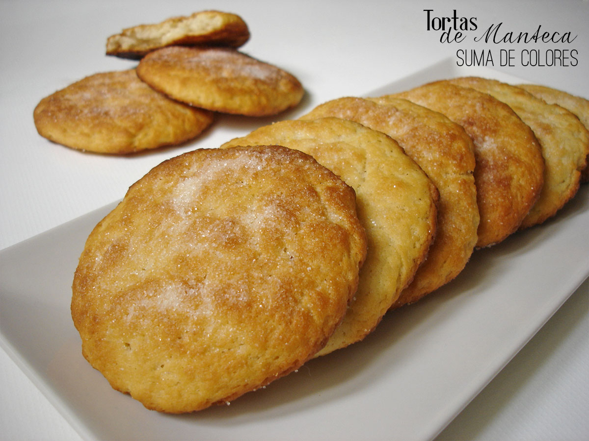 Suma de Colores: Tortas de manteca Manchegas
