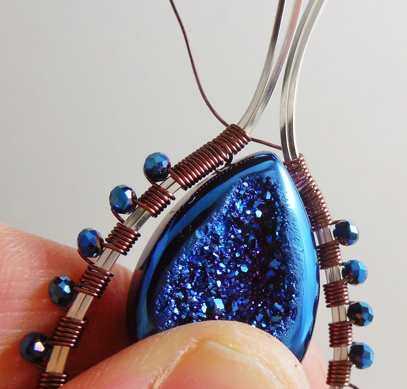 Dawn Blair's Jewelry and Eclectica Blog: Intro to Wire Wrapping: Adding ...