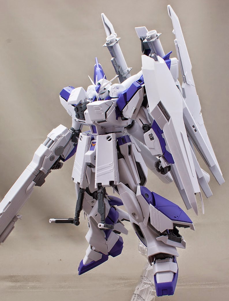 Gundam Family: MG 1/100 Hi-Nu Gundam Ver Ka HWS (Heavy Weapon System ...