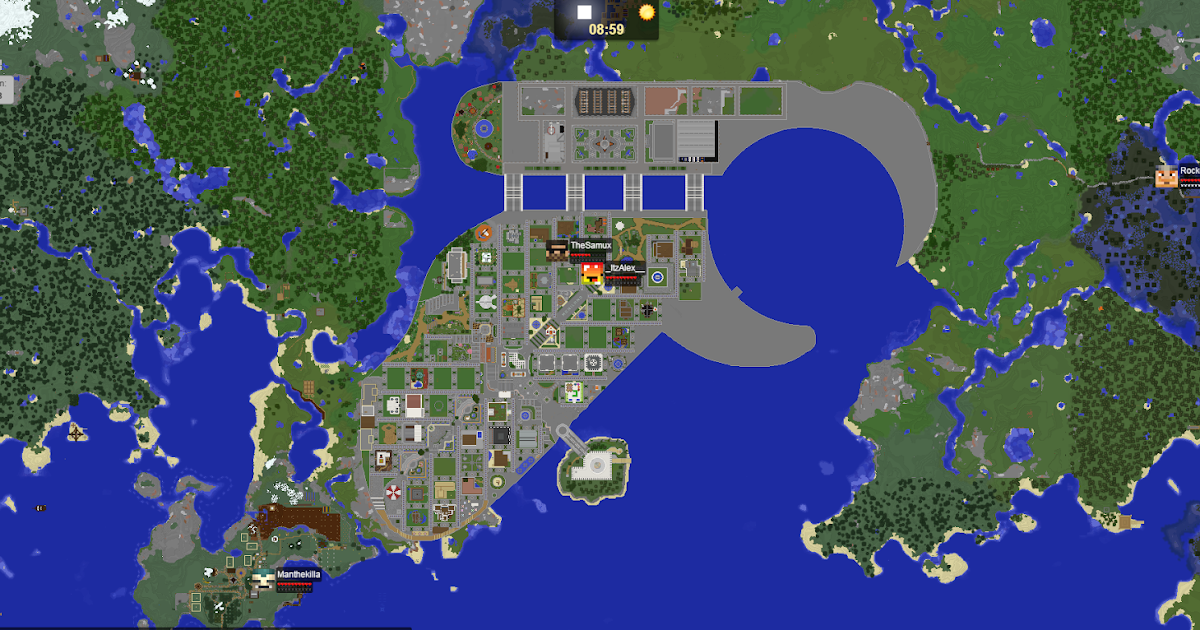 DynMap / Mapa Web En Vivo (Plugin)