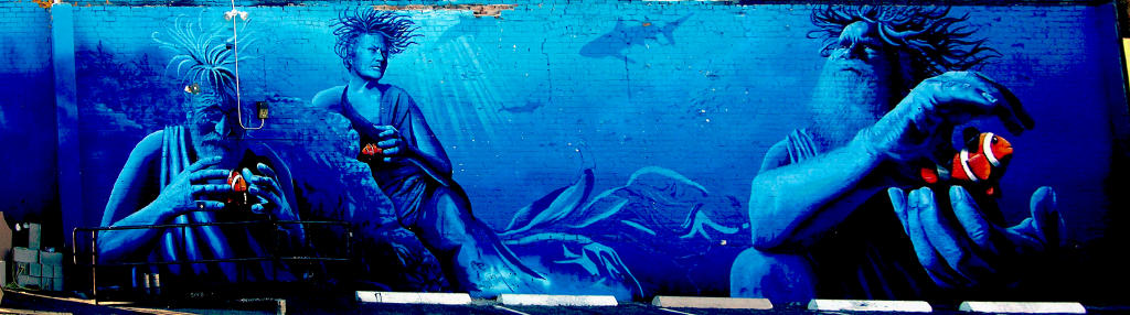 The Tucson Murals Project: Much better photos of Joe Pagac's underwater ...