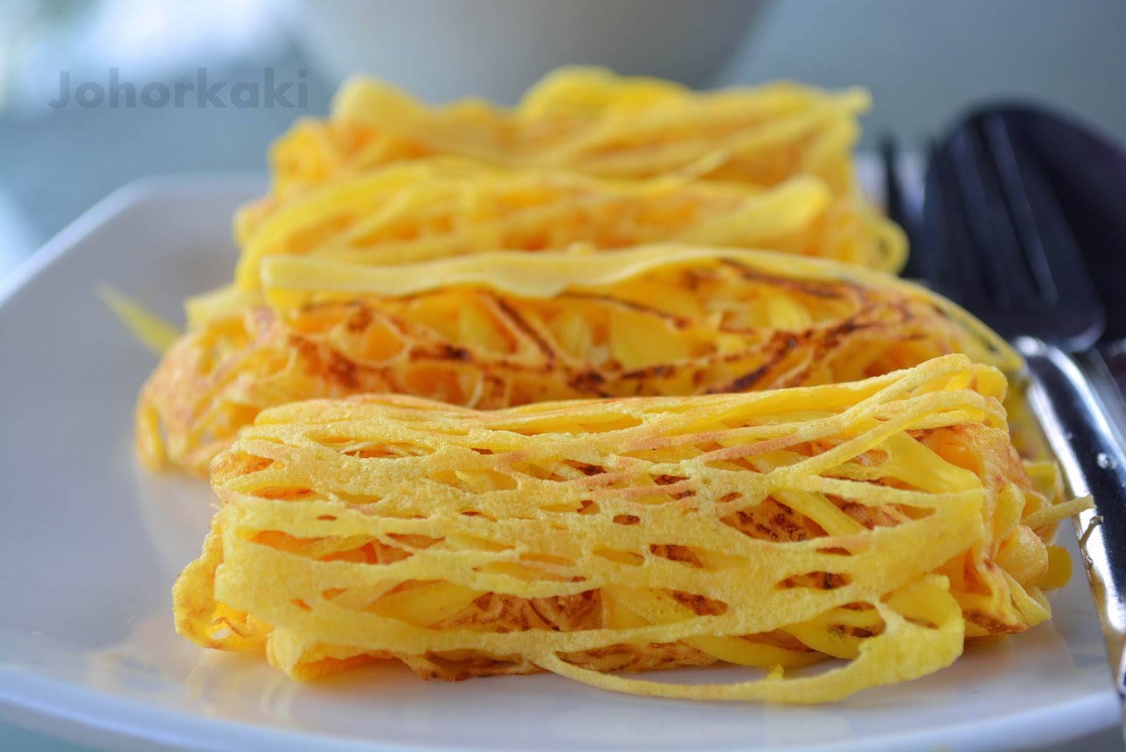 Roti Jala in Johor Bahru at Restoran Mak Tok |Tony Johor Kaki Travels ...