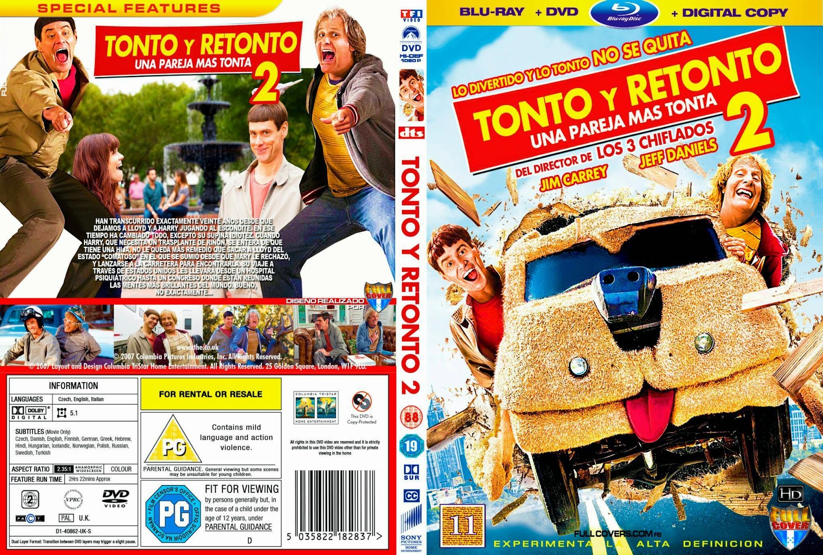 ESTRENOS EN BLU RAY: TONTO Y RETONTO 2