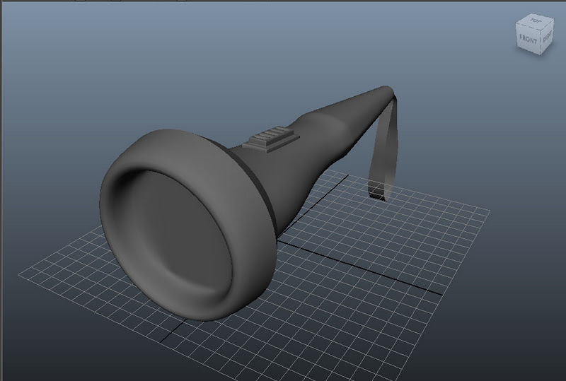 Webb's Blog: Prop Development - Completed Flashlight