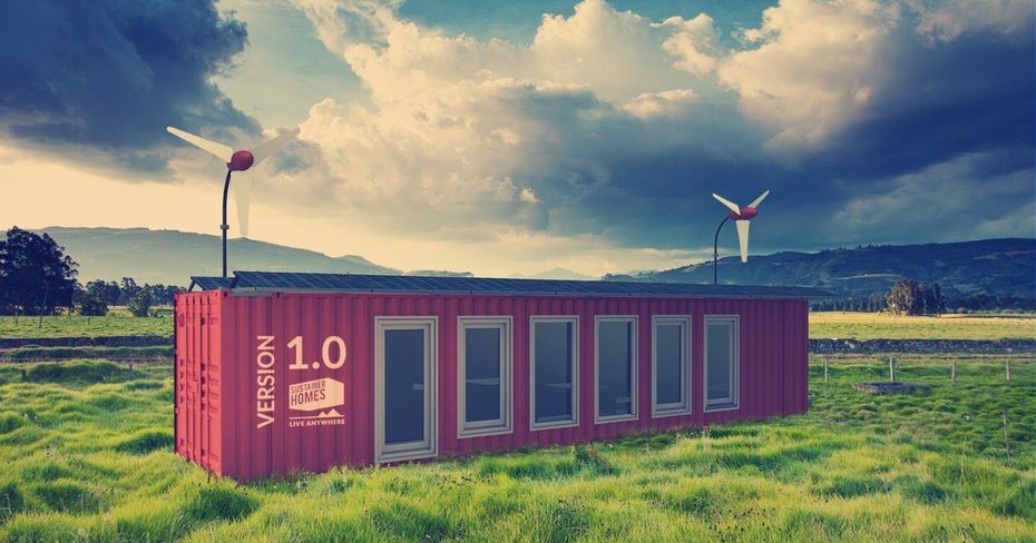 Shipping Container Homes & Buildings: Sustainable Container Home Design ...