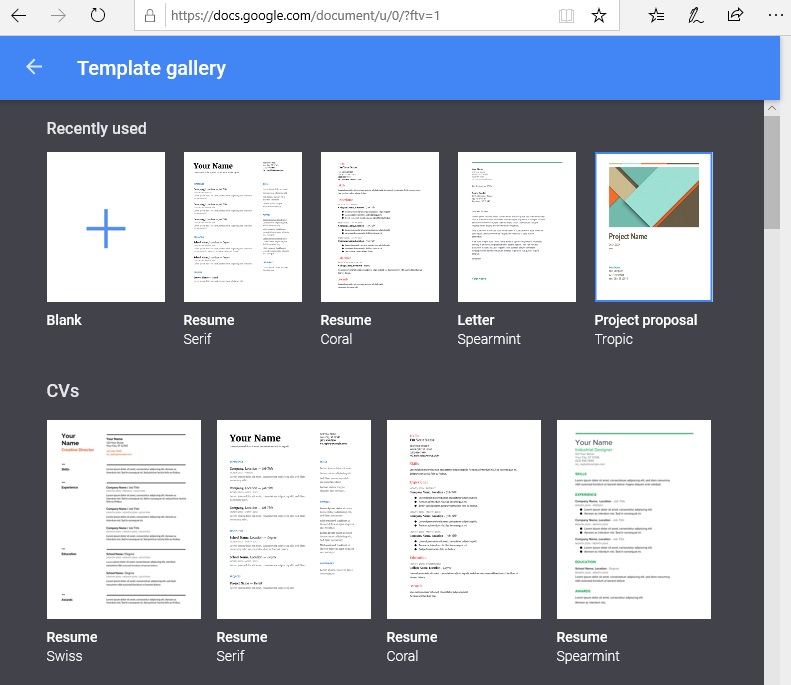 How to Create a New Document with Google Docs
