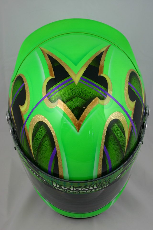 Racing Helmets Garage: Bell GTX.2 C.Gurley 2012 by Indocil Art