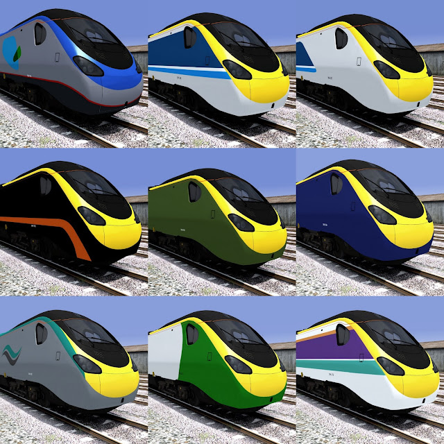Addon Pack - UK Class 390