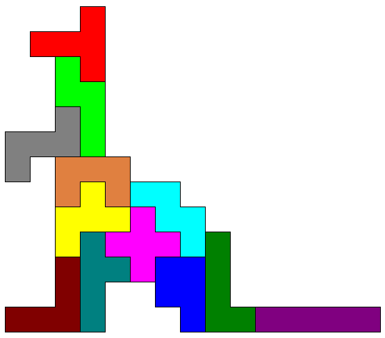 Rayito de Colores: Pentominós