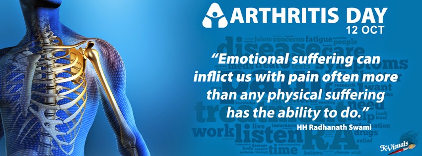 K-Visuals: Arthritis Day 12 Oct Facebook Quotes