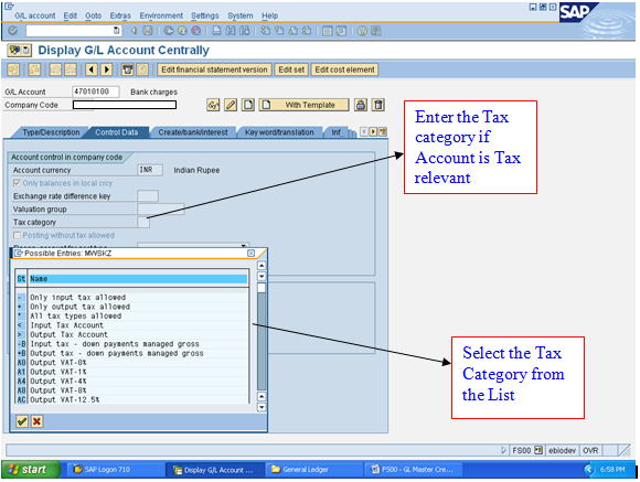 Free SAP Training Manuals: T Code-FS00: SAP FI (Financial) USER MANUAL ...