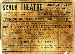 Old Boston: The Scala Cinema.