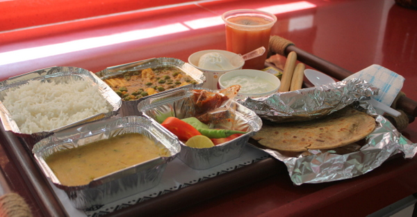 Indian Railway Thali - Ribbons to Pastas