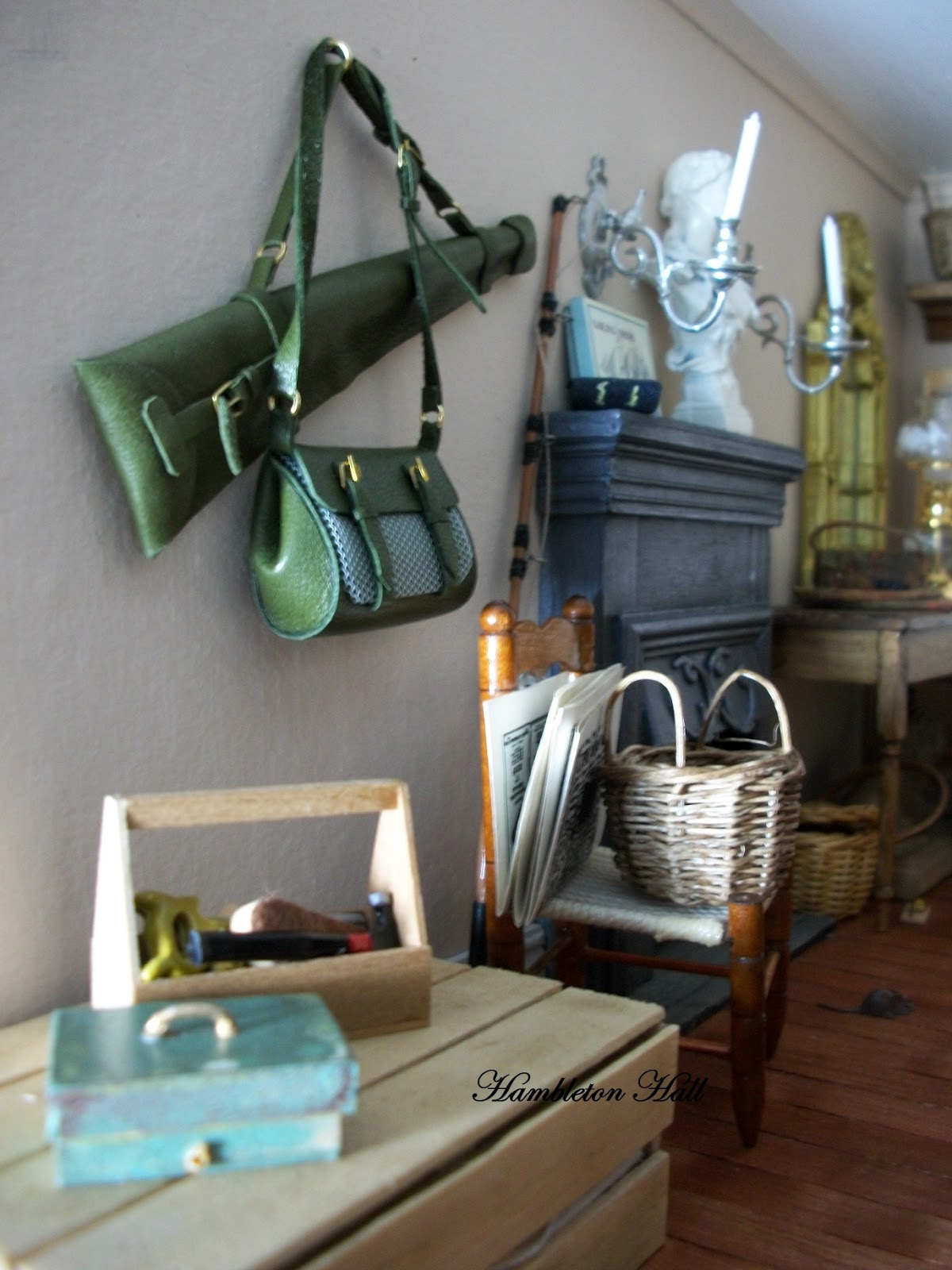 Hambleton Hall: The attic store room