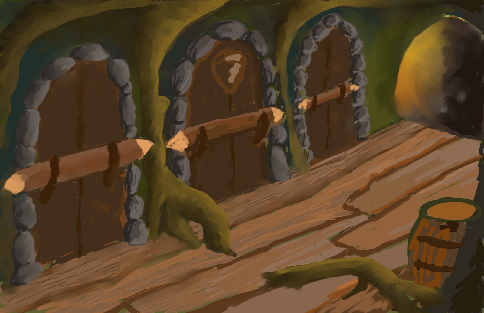 Fred Farwell Art: Bearbrook book project