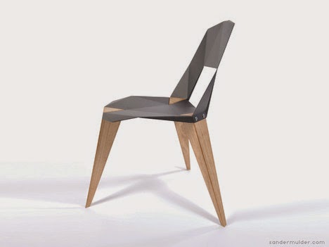 Unusual Two-Legged Chair - Stay Active While Sitting! | Design Home Views