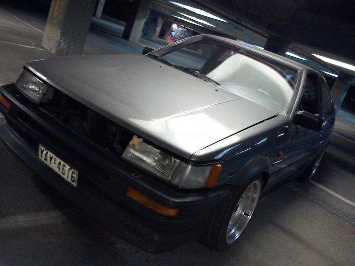 JDMbits: Rota Grid-V Fitted On Pano's AE86!