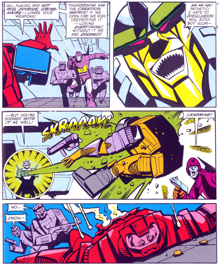 80 Page Giant: Comic Comparison -- MTMTE #15 and Transformers #66.