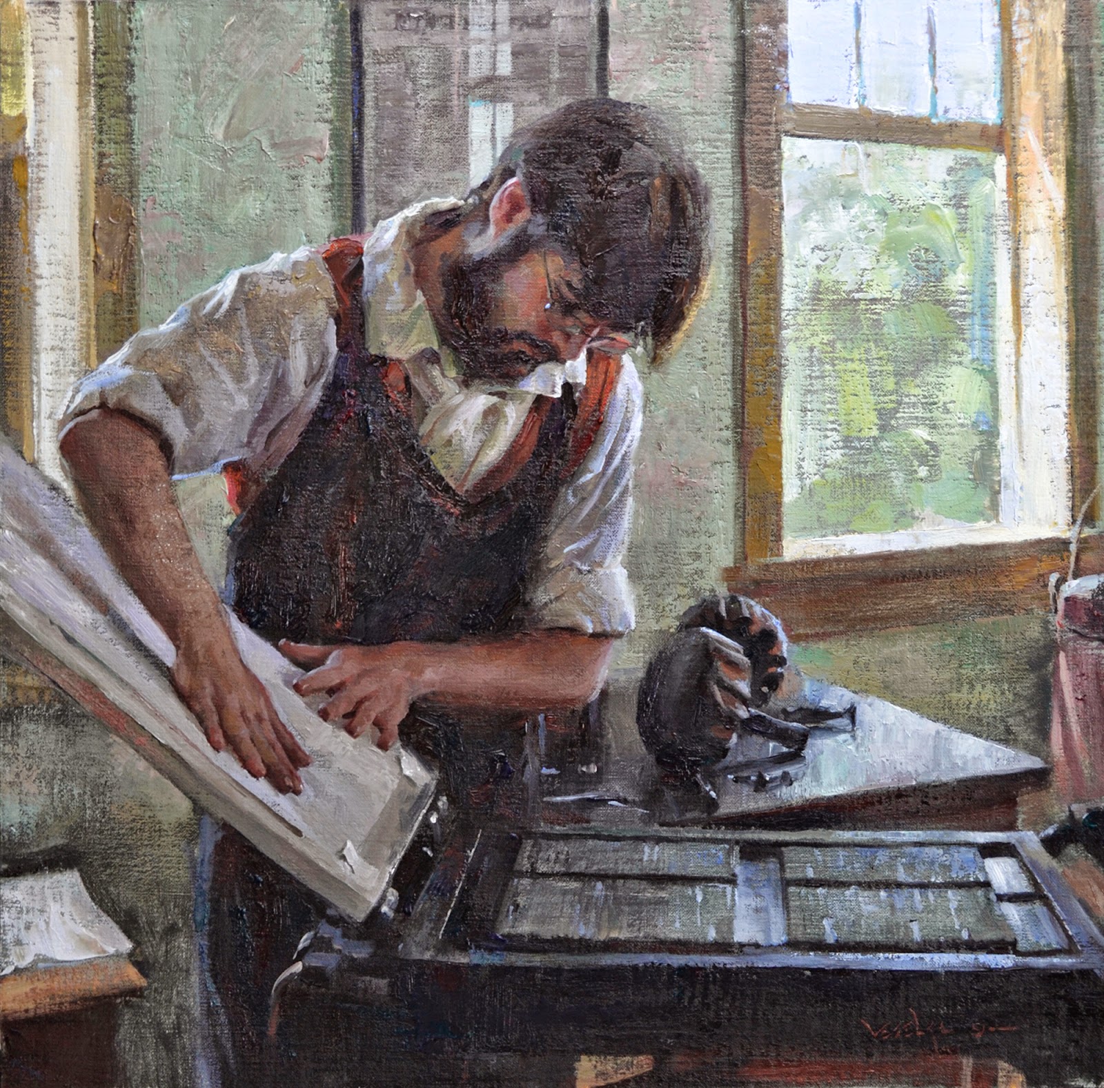 Albin Veselka, 1979 | Plein Air/Figurative painter | Tutt'Art ...