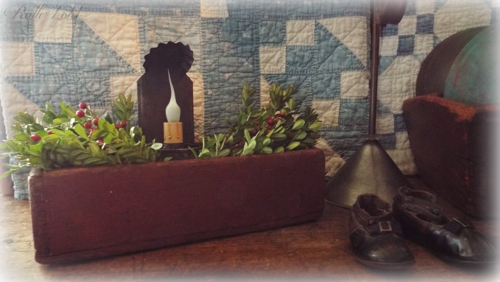 Teresa's Primitive Treasures: Love of Old Blue Quilts