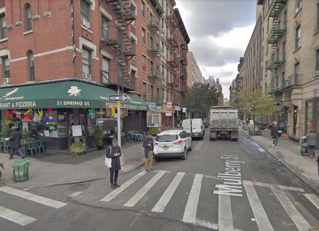 Then And Now: Then and Now: Mulberry and Spring Streets, Manhattan