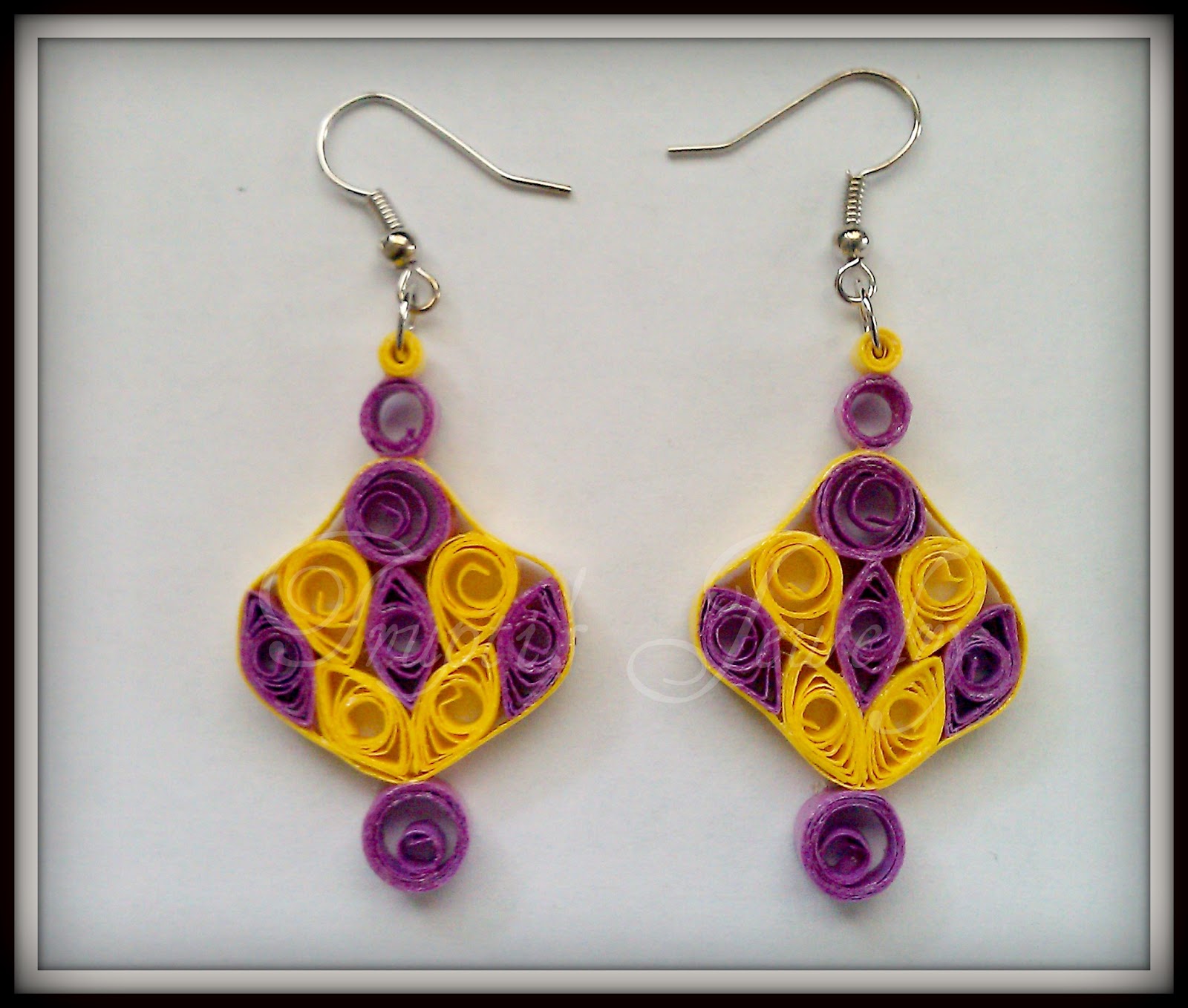 Trupti's Craft: New Ear Ring Designs.