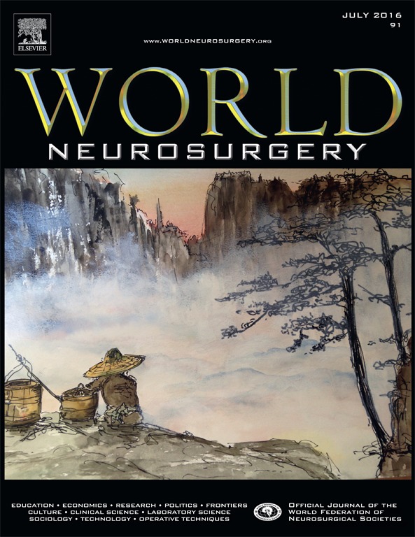 UGC-ORL HUVM: PUBLICAMOS EN EL WORLD NEUROSURGERY (Impact Factor: 2.685 ...
