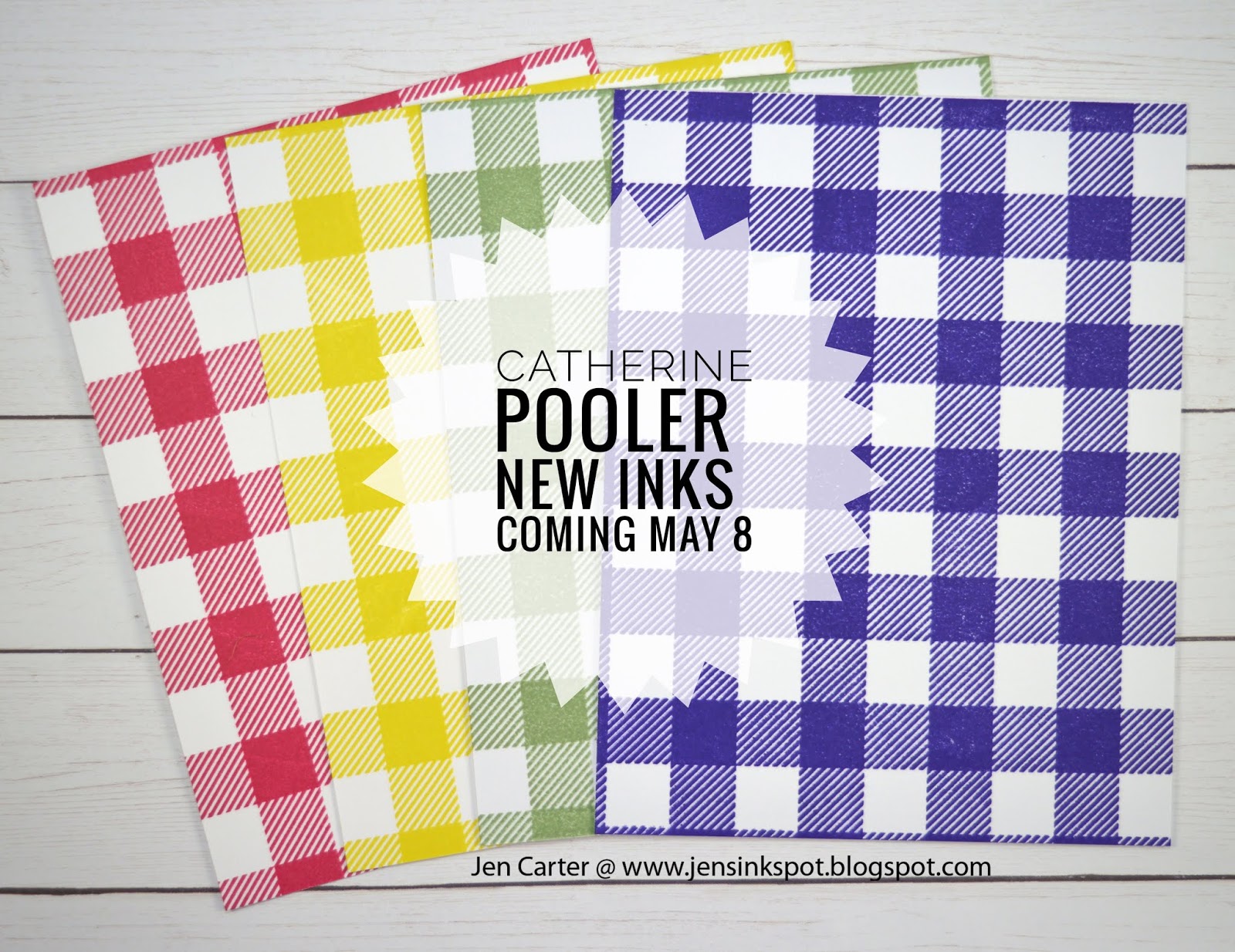 Jen's Ink Spot: New Catherine Pooler Ink Colors Comparisons