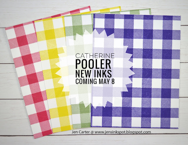 Jen's Ink Spot: New Catherine Pooler Ink Colors Comparisons