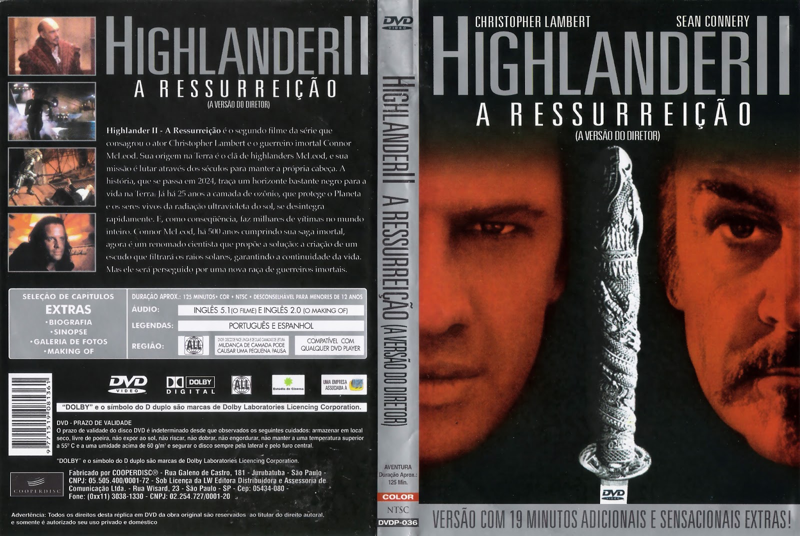 CAPAS DVD-R GRATIS: Highlander 1,2,3,4 e 5