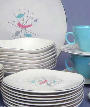 Rhan Vintage. Mid Century Modern Blog.: Mid Century Dinnerware.