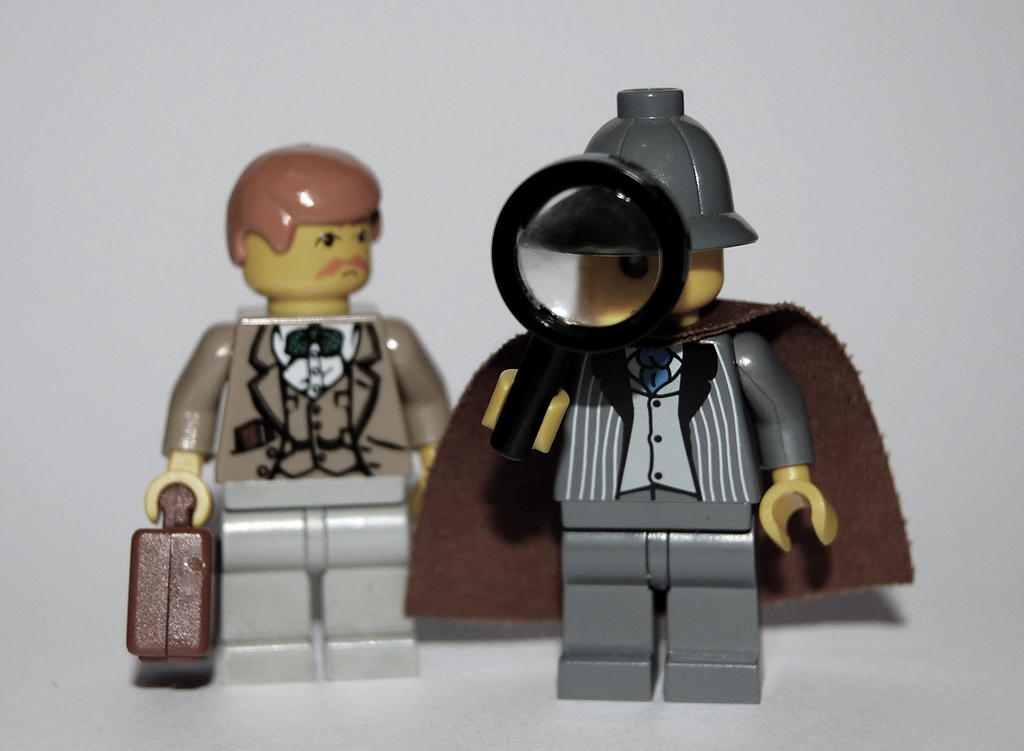 When Sherlock Holmes Meets LEGO - I Hear of Sherlock Everywhere