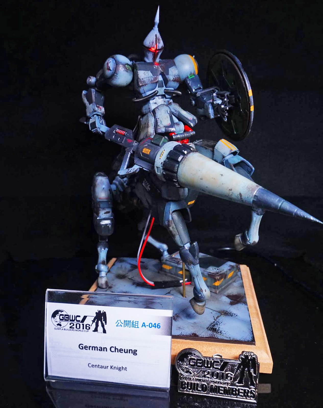 GUNDAM GUY: GUNDAM GUY: READERS FEATURE GUNPLA BUILD - Knight Centaur ...