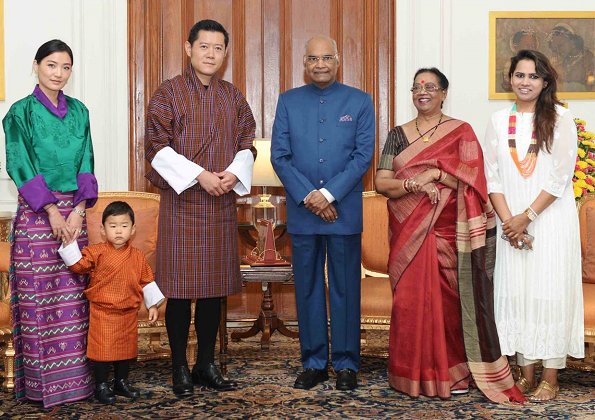 Bhutan Royal Family's Visit To New Delhi, India