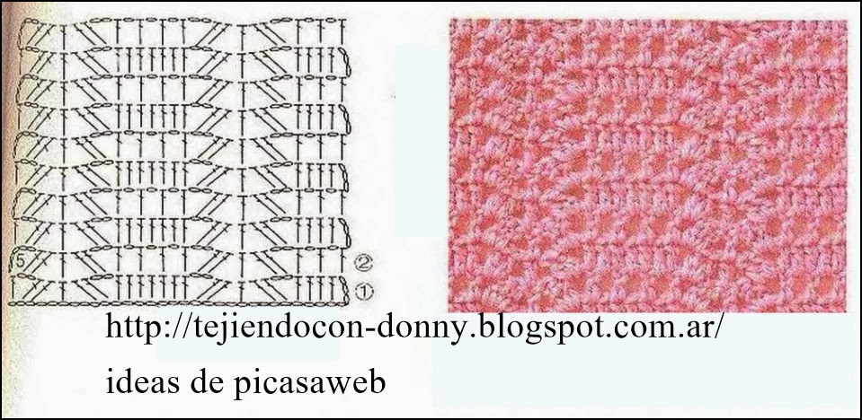 PATRONES=GANCHILLO = CROCHET = GRAFICOS =TRICOT = DOS AGUJAS: DESCARGA ...