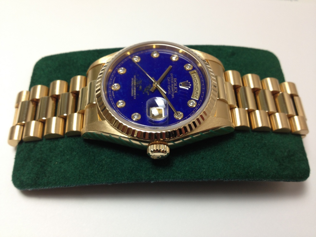 Hong Kong Watch Fever 香港發燒友: Rolex Day Date Ref 18238 comes with Lapis ...