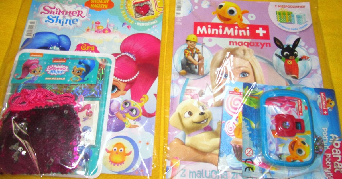 J.a.k.e-mama Ewki: Magazyn Mini Mini+ 1/2019 i Shimmer and Shine ...