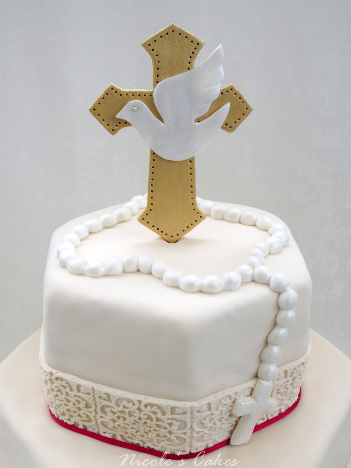 Confections, Cakes & Creations!: Elegant Confirmation Cake