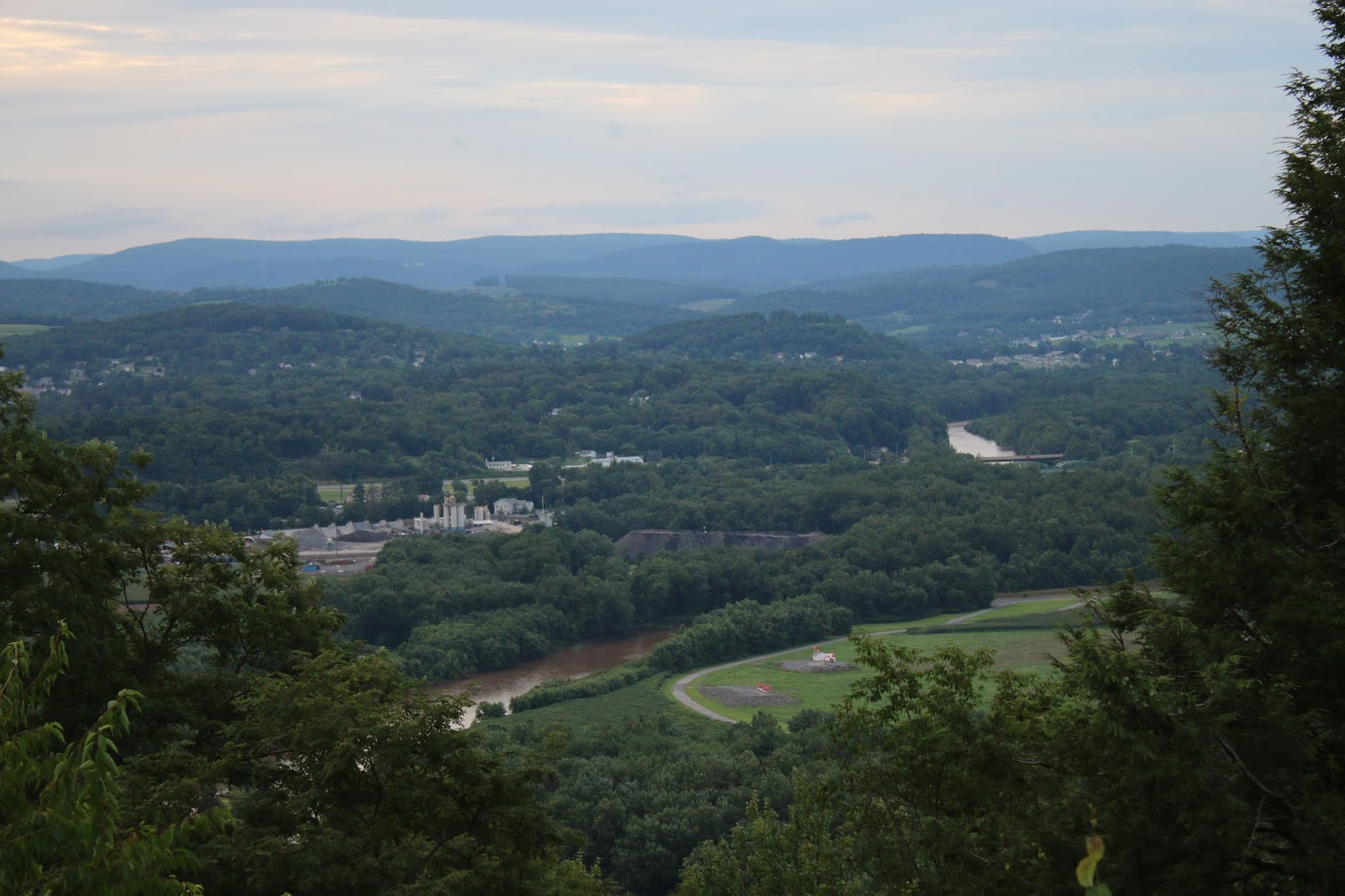 Susquehanna River Vista: US 15 Overlook Near Williamsport | Interesting ...