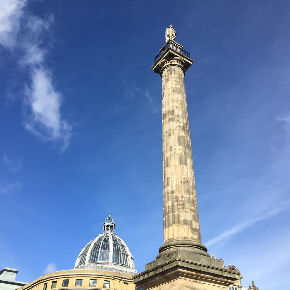 Climbing Grey's Monument, Newcastle | New Girl in Toon
